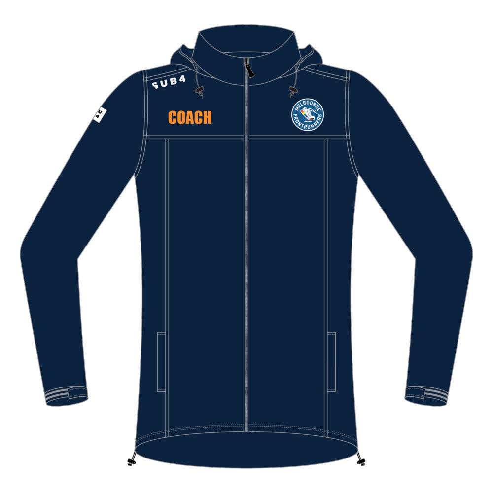 Custom Stadium Jacket wind & waterproof with hood SUB4 Apparel